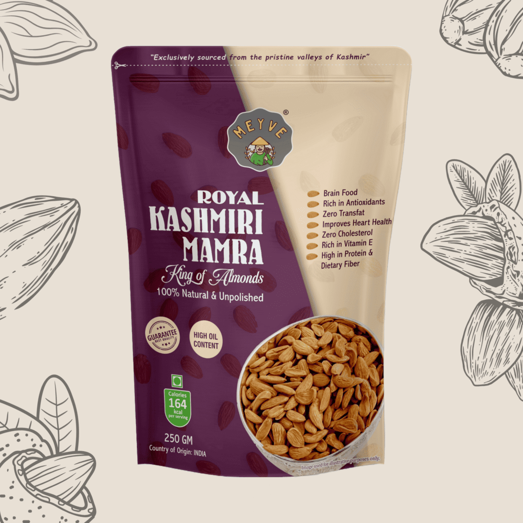 Kashmiri Mamra Almonds | Raw, Fresh & Handpicked | Rich in Omega-3 ...